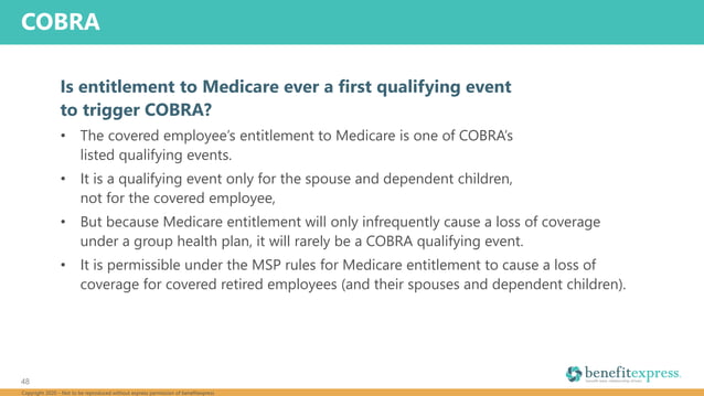 Medicare & Employer Health Coverage - a Coordination Conversation | PPT