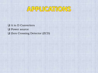 OP-AMP(OPERATIONAL AMPLIFIER)BE | PPTX