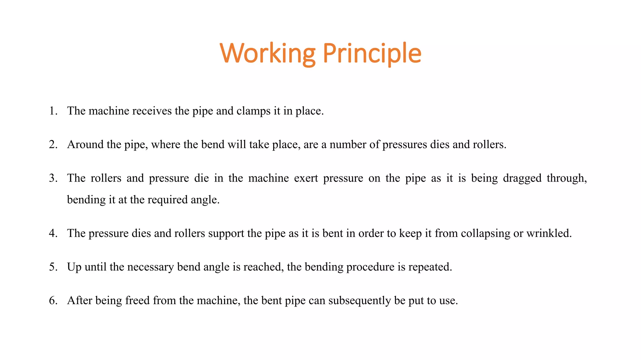 Design and Fabrication of Pipe Bending Machine. | PPTX