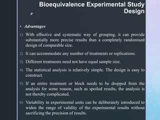 BE-STUDIES: BASICS, CONCEPTS AND CLINICAL APPLICATIONS | PPTX