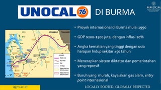 unocal in burma | PPTX