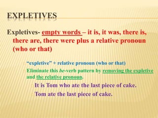 Be verb patterns | PPSX