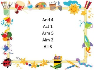 Be verbs activity | PPTX