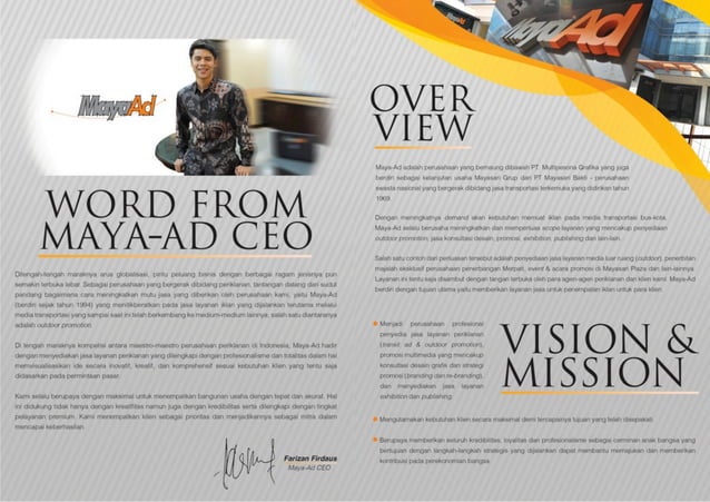 company profile Maya-Ad HD | PPT