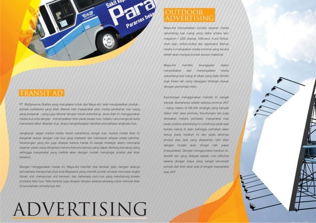 company profile Maya-Ad HD | PPT