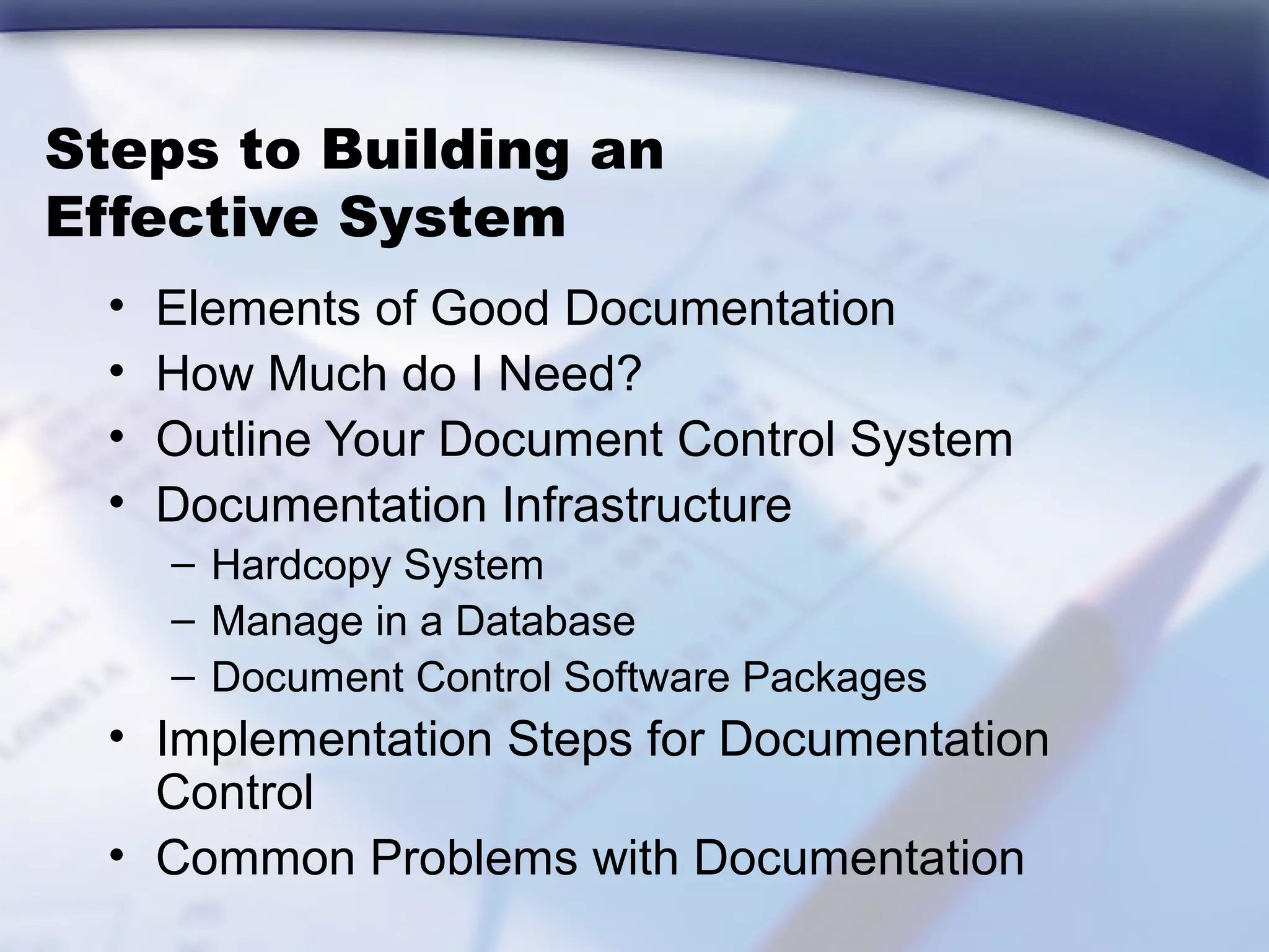 Document & Data Control | PPT
