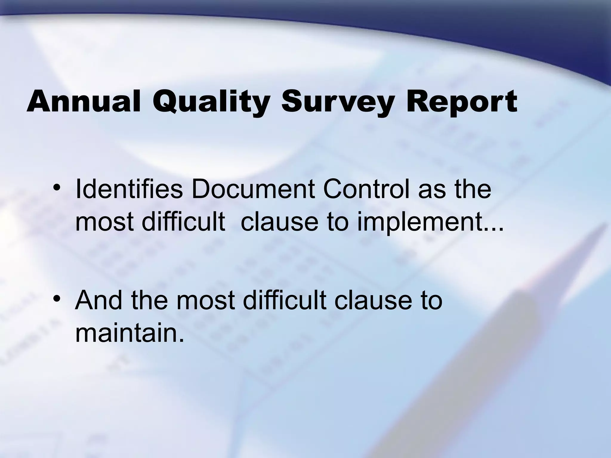 Document & Data Control | PPT