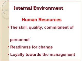 BUSINESS ENVIRONMENT | PPT