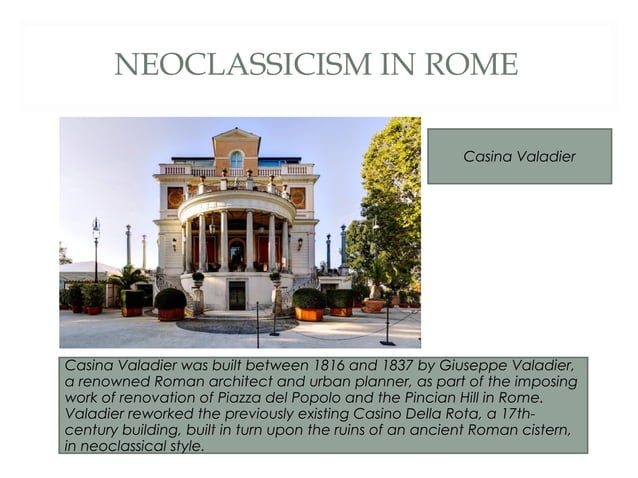Neo Classicism | PPT
