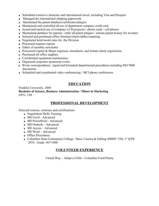 GYoder Resume 04 03 16 | PDF