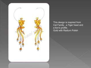 Jewelry Design Portfolio by Shivani Vij | PPTX