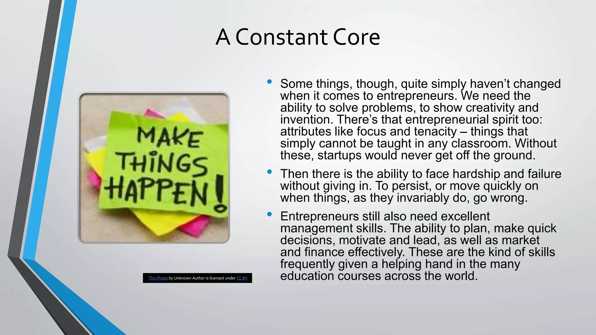Evolution of Entrepreneurship over decades | PPTX | Business | Business ...