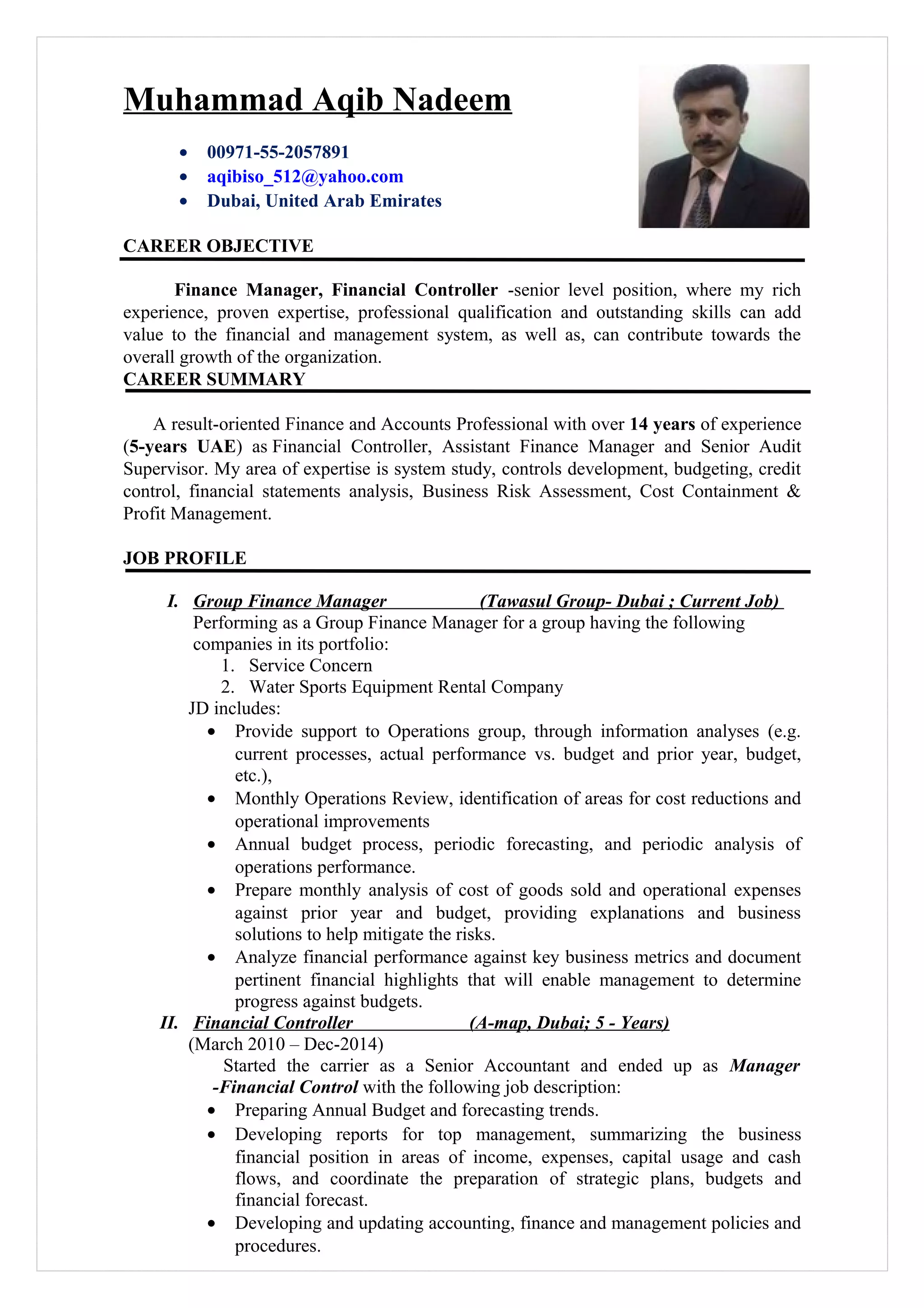 Cv Muhammad Aqib Nadeem | PDF