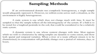 water sampling | PPT