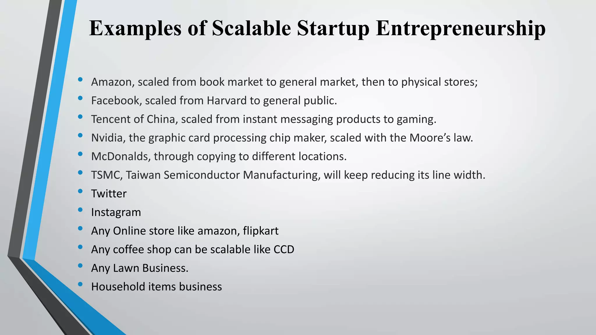Scalable Startup Entrepreneurship | PPTX