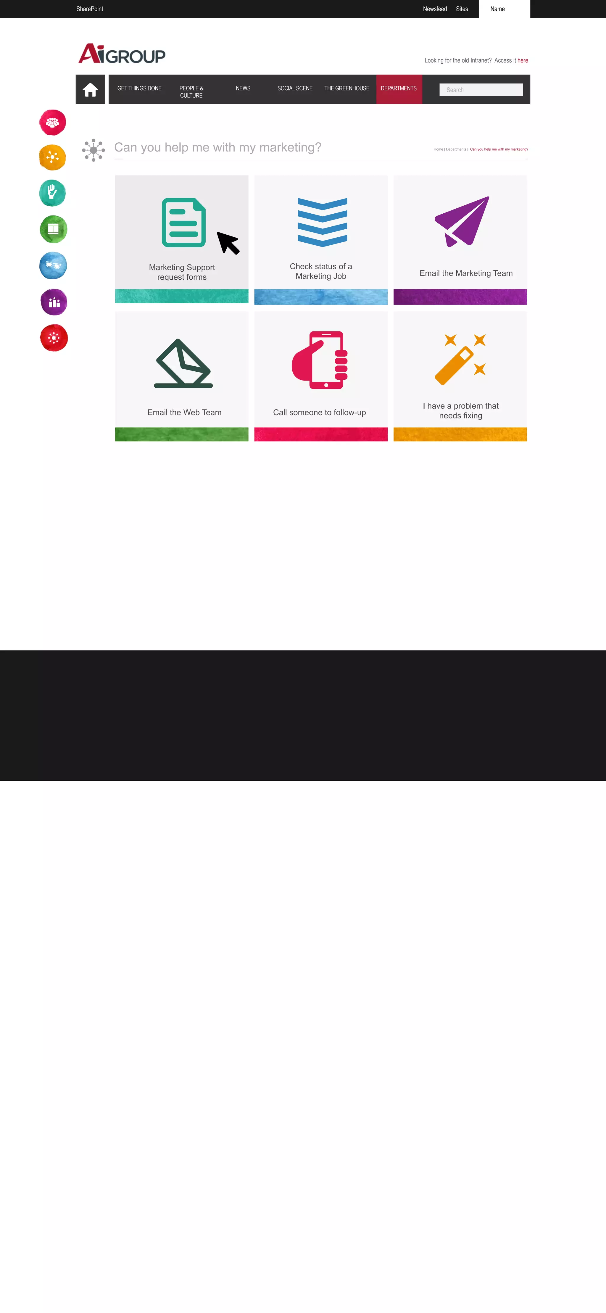 intranet wireframe-v5 | PDF