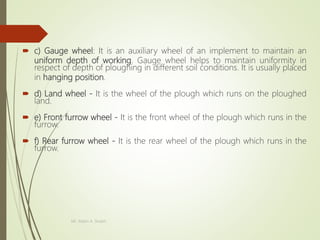 Primary Tillage Equipments | PPTX