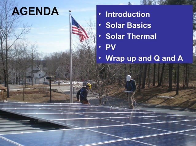 Building Energy 2014: PV and SHW Design basics by Fortunat Mueller | PPT