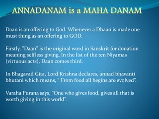 annadanam (1) | PPSX