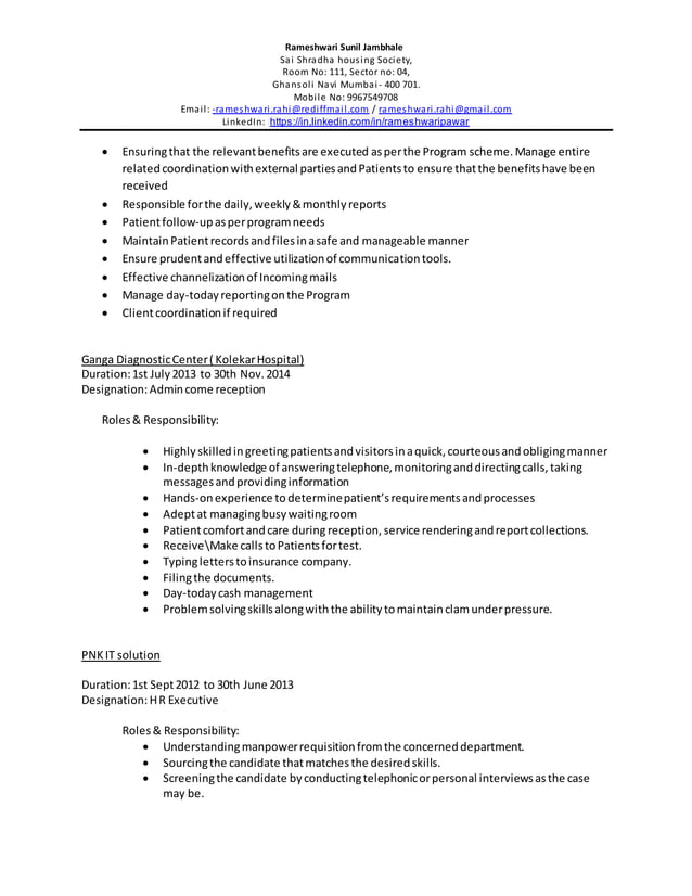 Rameshwari_SJ_CV_2016 | PDF