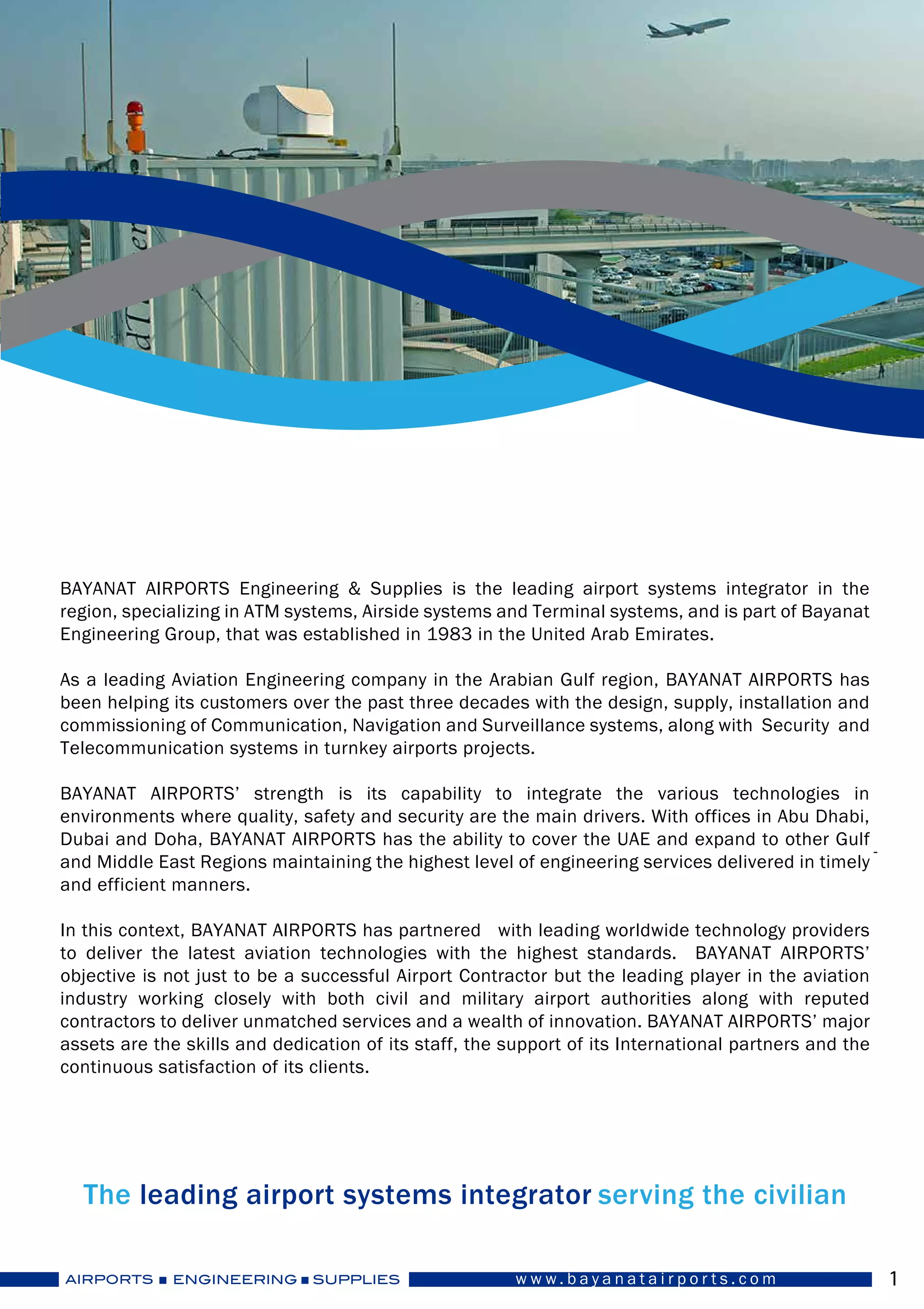 Bayanat Airports-Profile | PDF