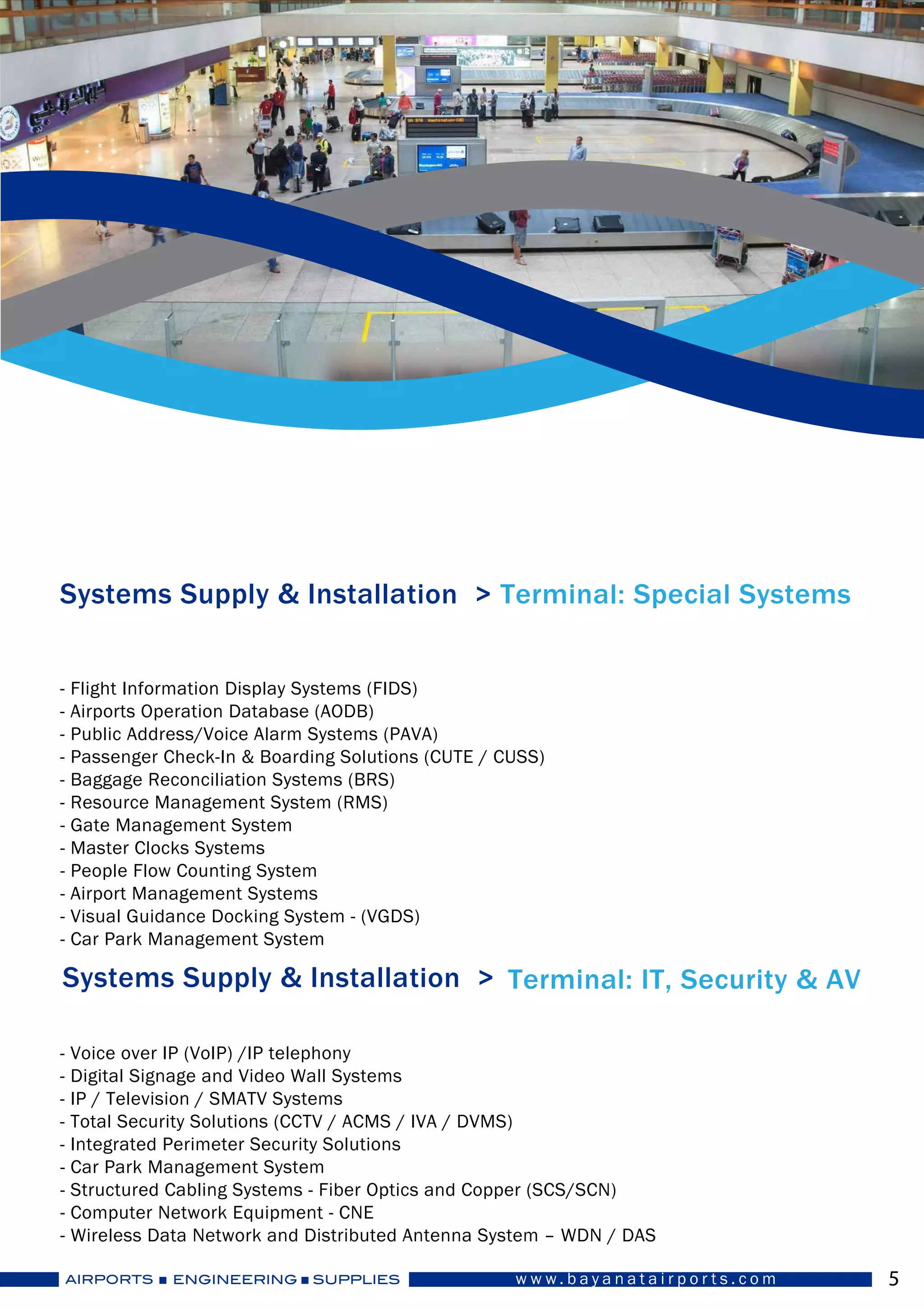 Bayanat Airports-Profile | PDF