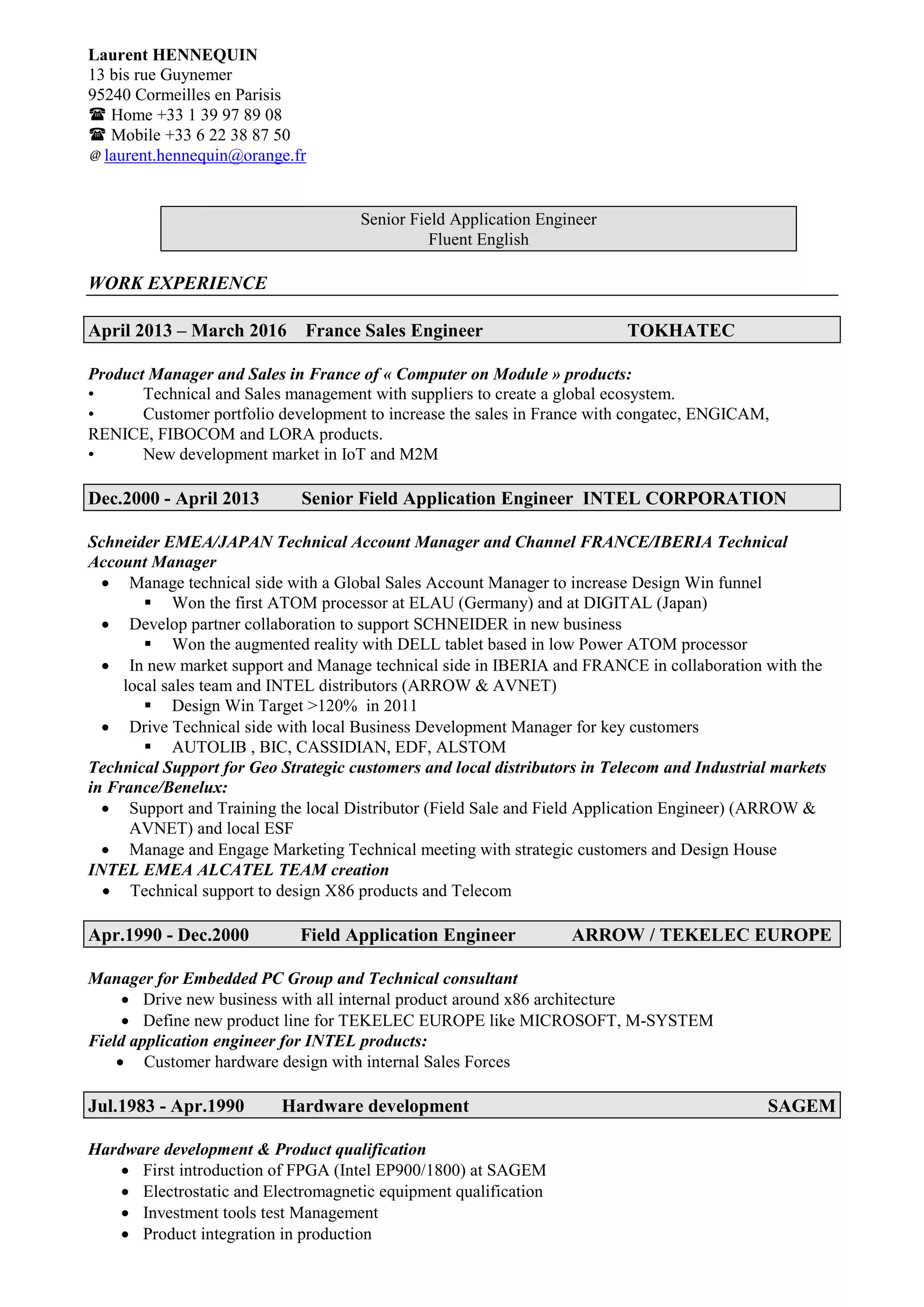 New CV LH English | PDF