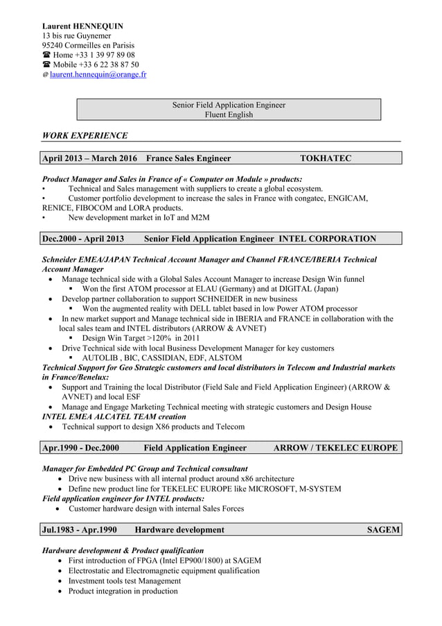 New CV LH English | PDF