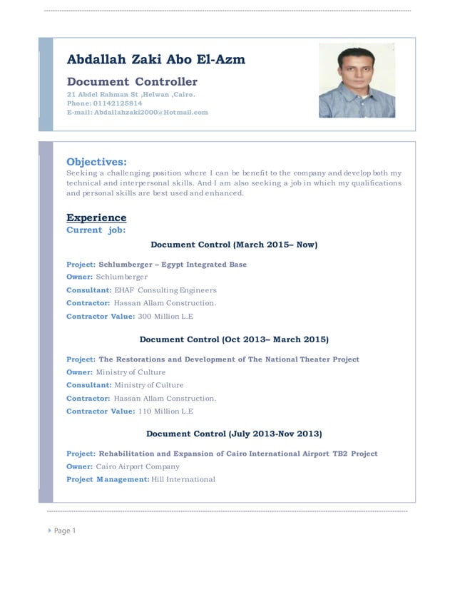 CV Abdallah Zaki | PDF