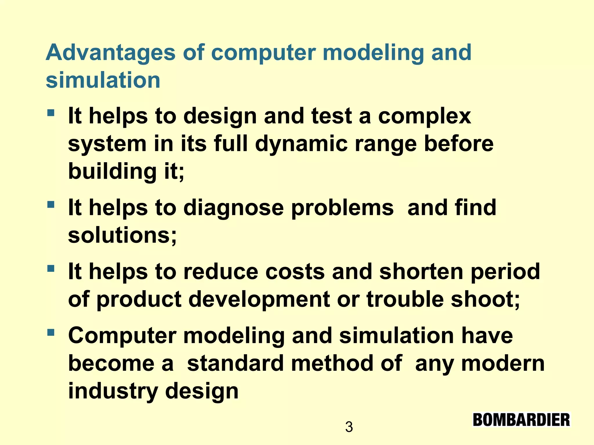 Computer modeling-simulation&examples1 | PPT