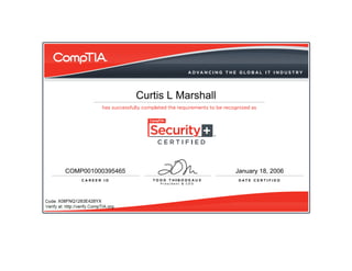 CompTIA Security+ certificate | PPT