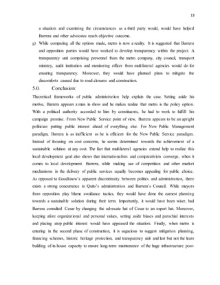 Quito Case Study Analysis Final Edited - 3006 | DOCX | Civic affairs ...