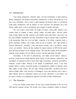 Quito Case Study Analysis Final Edited - 3006 | DOCX