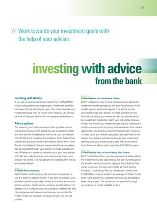 Brochure Investing your own way | PDF