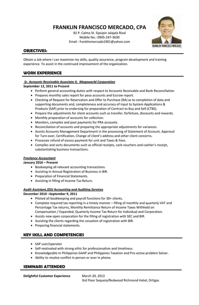 resume_FRANKLIN MERCADO | PDF