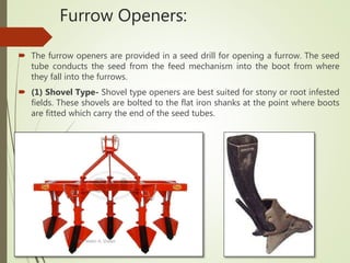 Sowing Planting and Fertilizer Application Equipment | PPTX