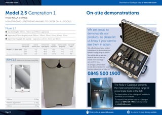 ROLLA-V 2015 BROCHURE v7 | PPT