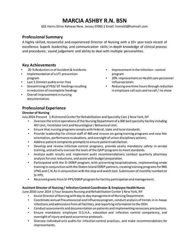 Resume Marcia Ashby2 | PDF