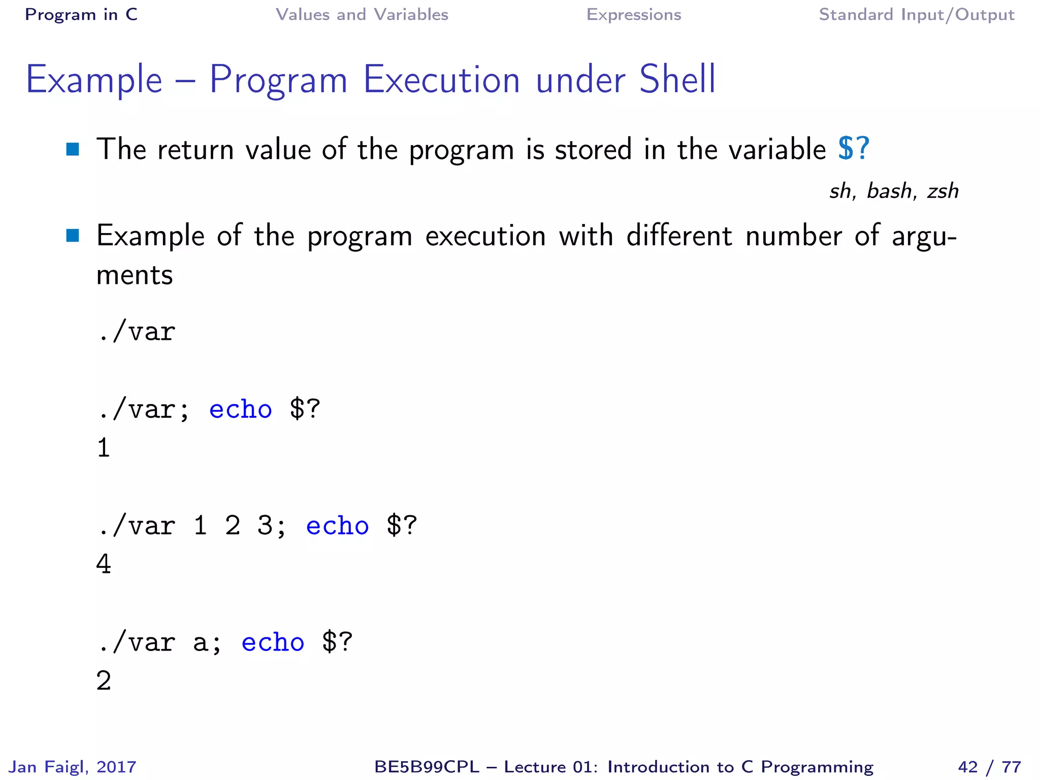C program handouts | PDF