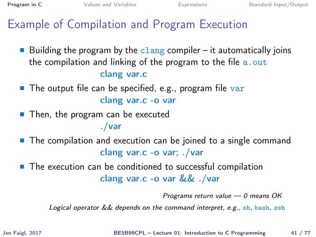 C program handouts | PDF