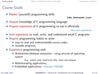 C program handouts | PDF