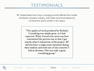 BerkeleyConsulting | PDF