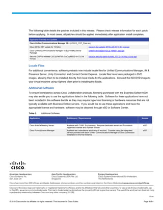 Be6000 software loadsummary-10x11x-k9-07 | PDF