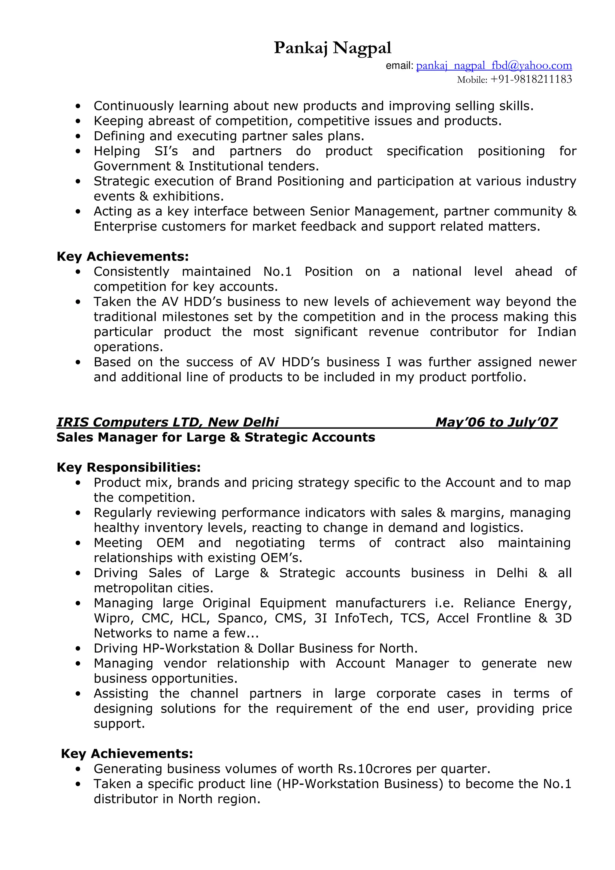 Pankaj New ver1 | PDF