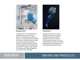 Centurion Corporate Overview_windows | PPTX | First Aid | Injuries