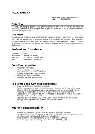 Sajjad Resume
