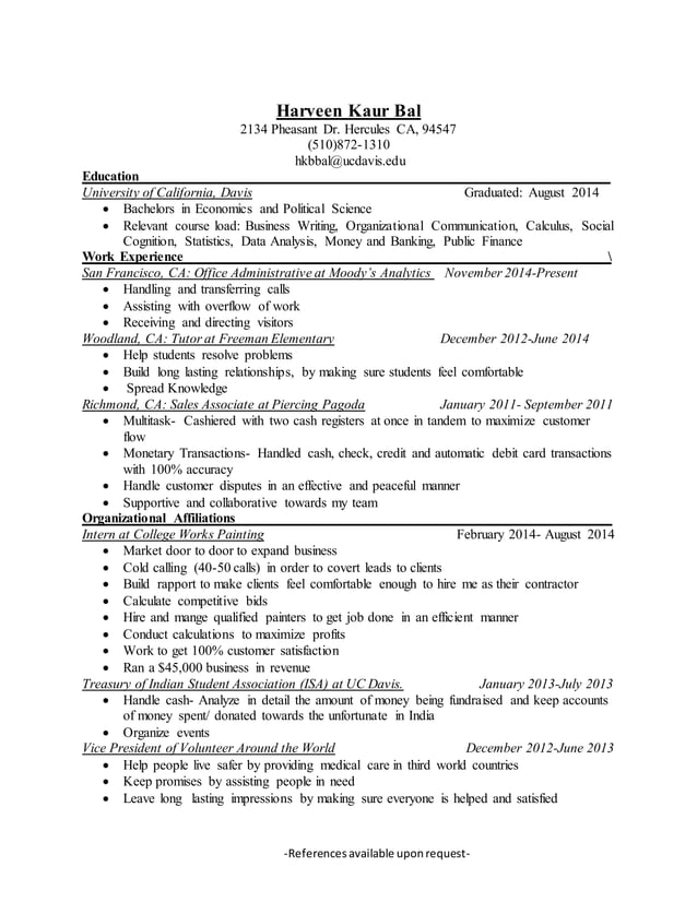 Heena Resume | PDF