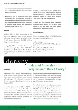 GSSA_GB_Density_GraphitePetrography_June2015 | PDF