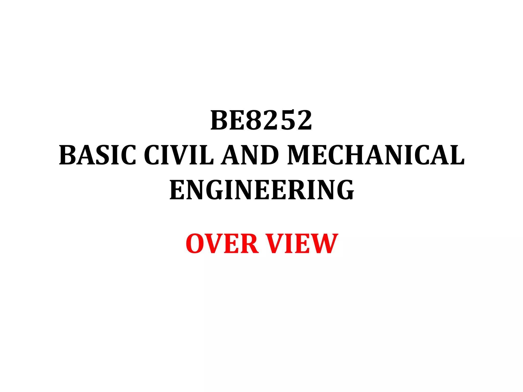 Be8252 bcbm overview | PPT