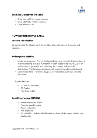 KUPONI - COUPON DISTRIBUTION | PDF